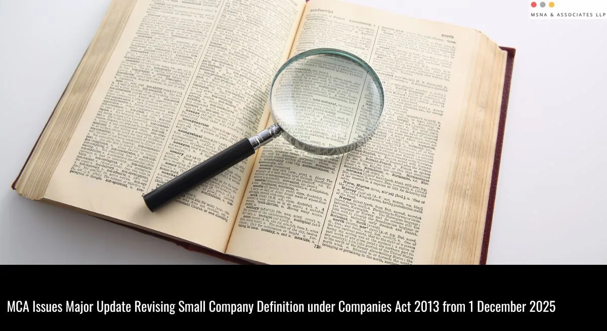 Small Company under the Companies Act 2013| Benefit and Impact